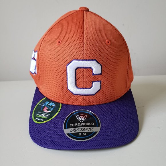 Top of the World | Accessories | Clemson Tigers Flex Fit Hat Cap Fitted ...